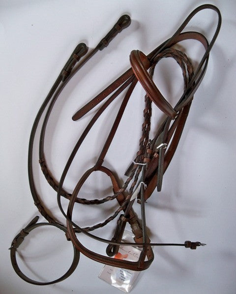 Santa Cruz - Horse - Bridle w Reins – Symphony Saddle & Tack Shop